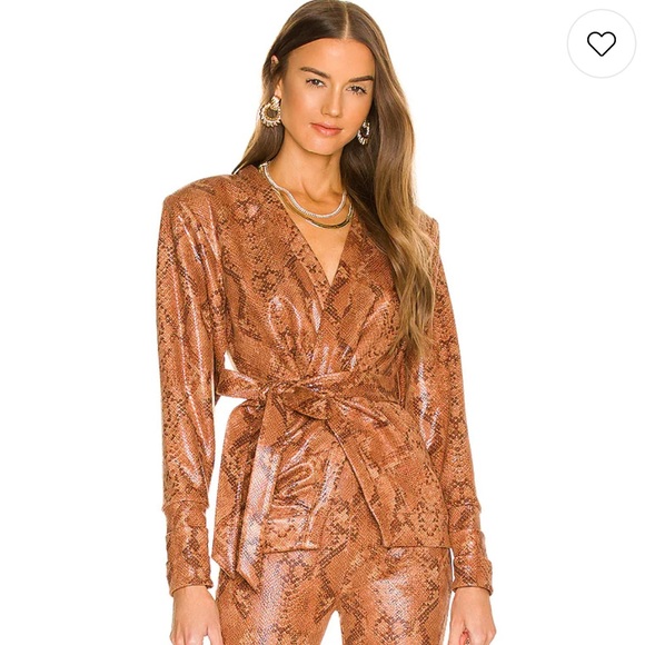 Michael Costello | Tops | Michael Costello X Revolve Madison Top In Tan ...